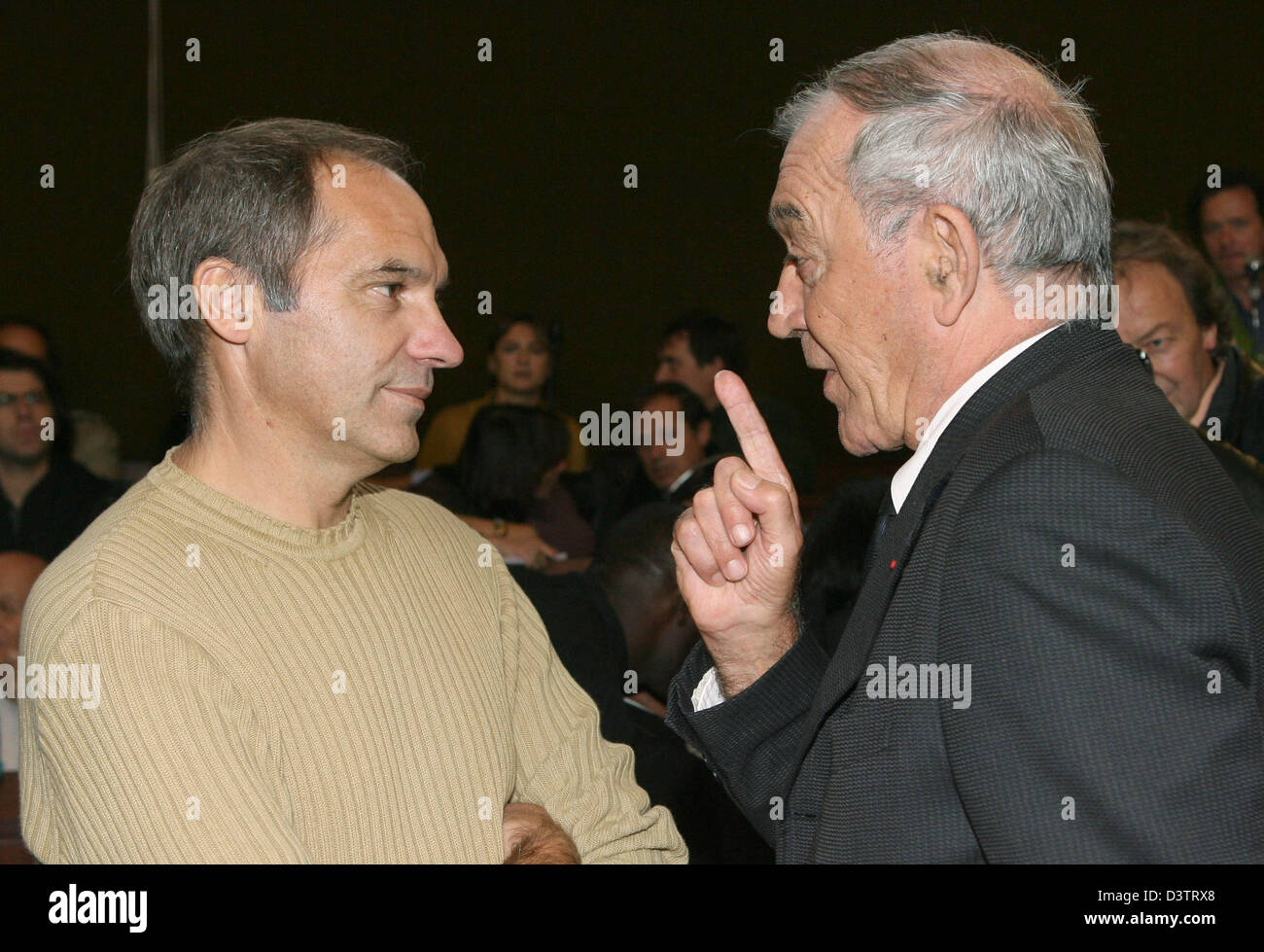 Accused in the 1992 Strasbourg Airbus crash trial, air-traffic ...