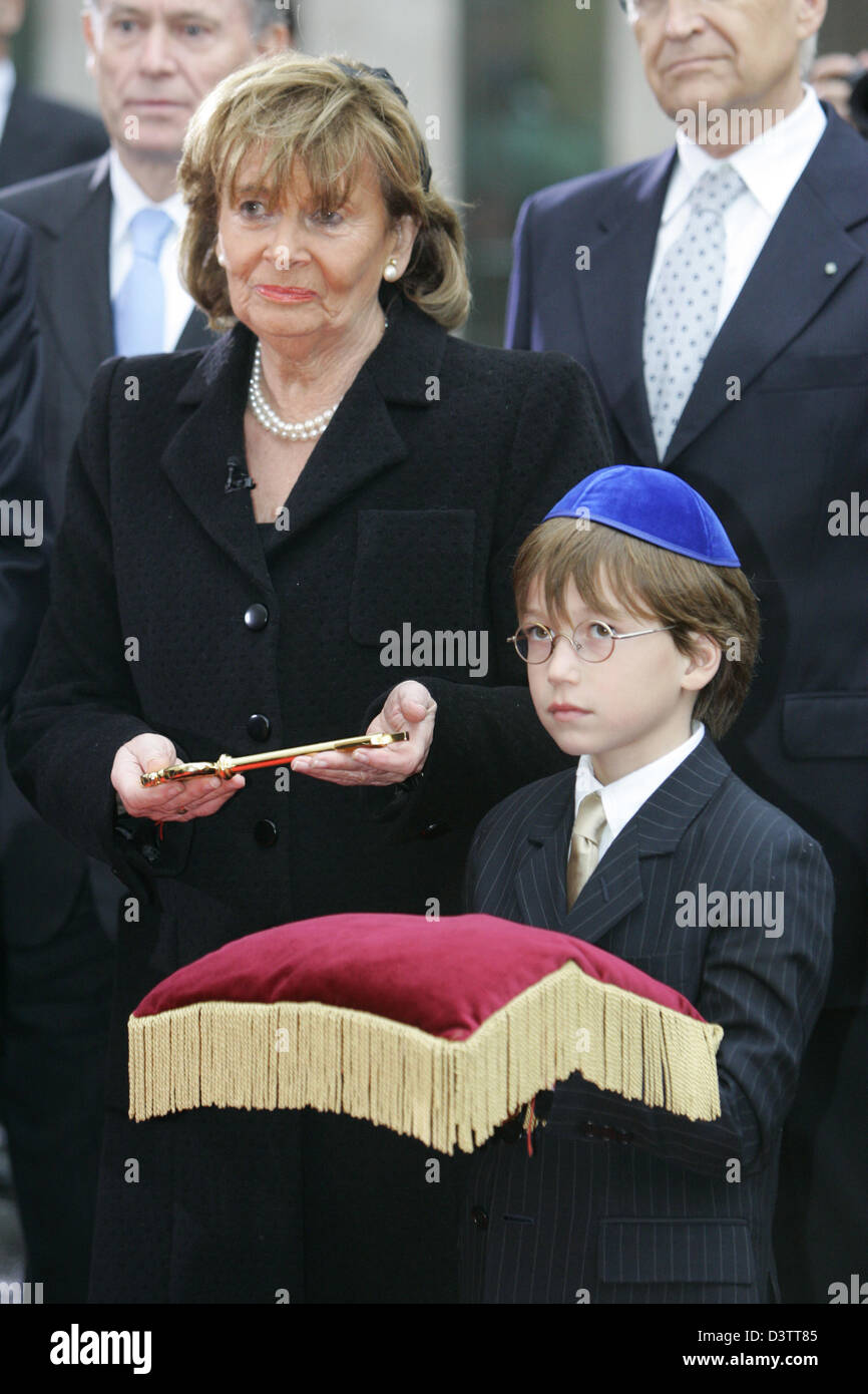 President of the Central Council of Jews in Germany, Charlotte Knobloch ...