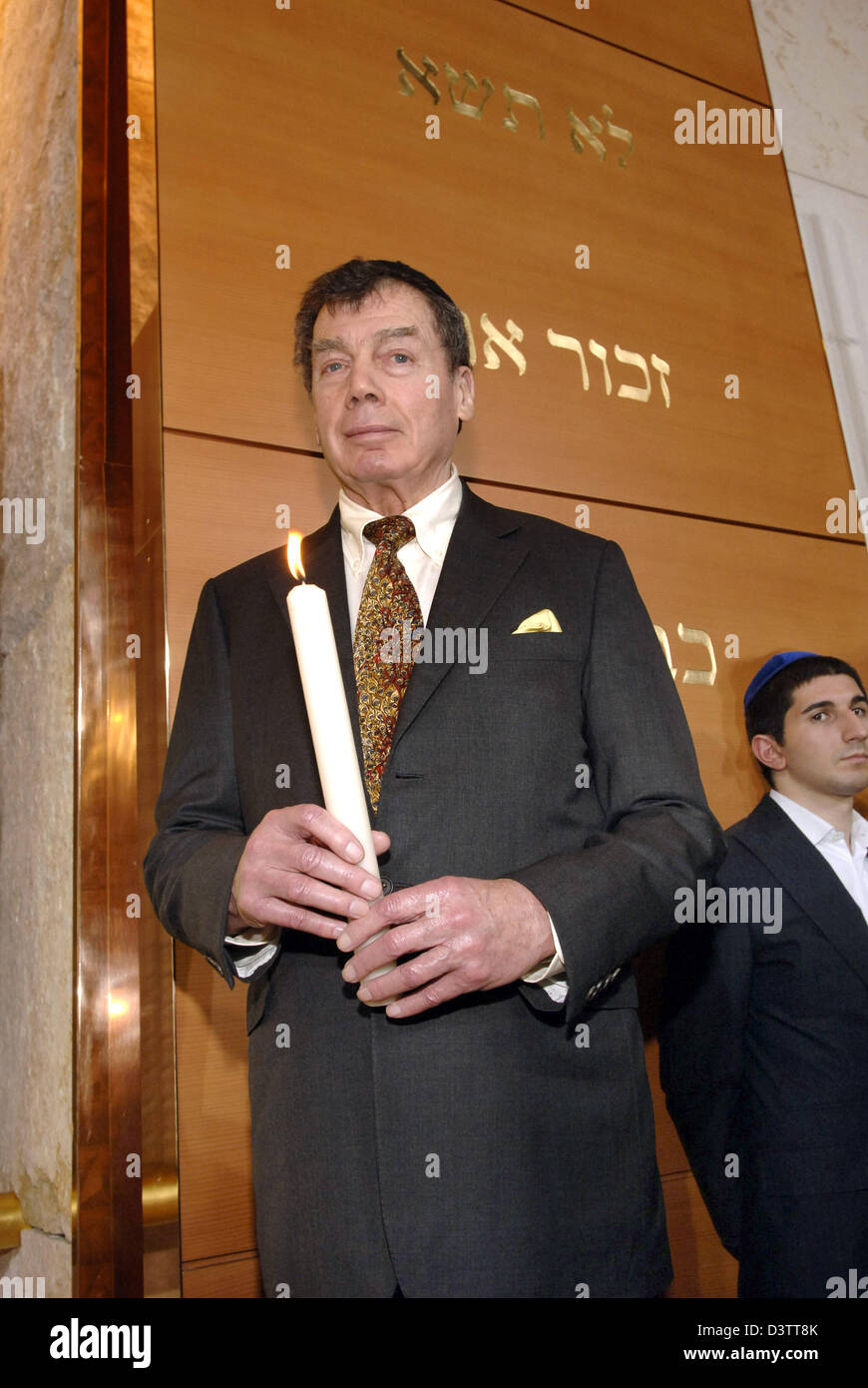 President of the World Jewish Congress, Edgar M. Bronfman, photographed ...