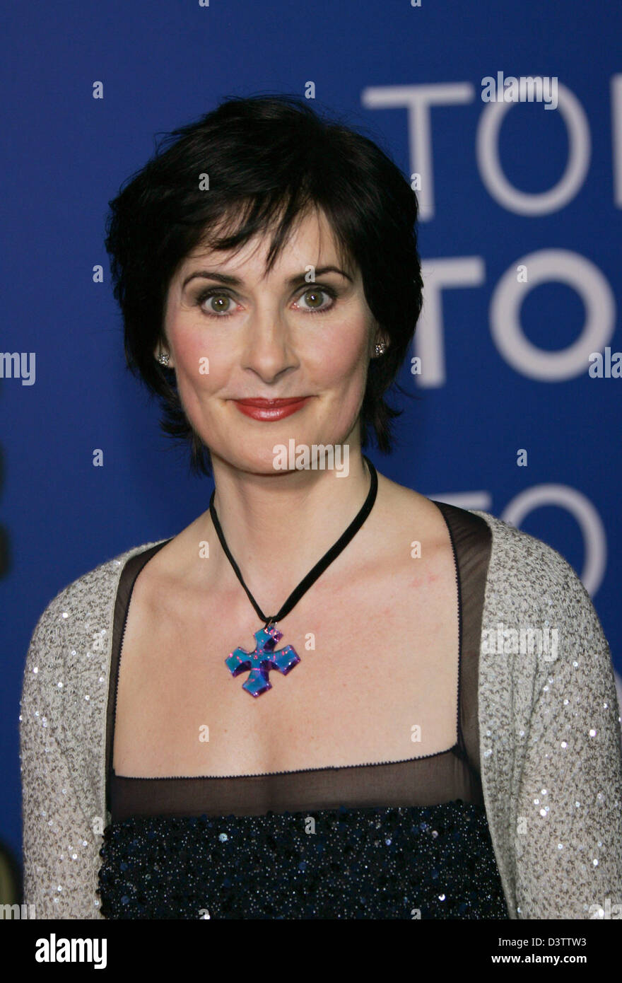 Singer Enya poses during the World Music Awards at Earl's Court in ...