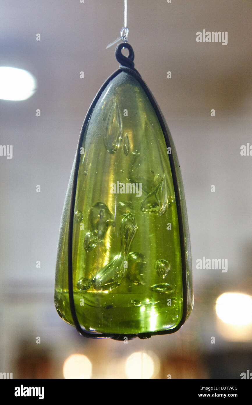 green glass charles rene macintosh Stock Photo - Alamy