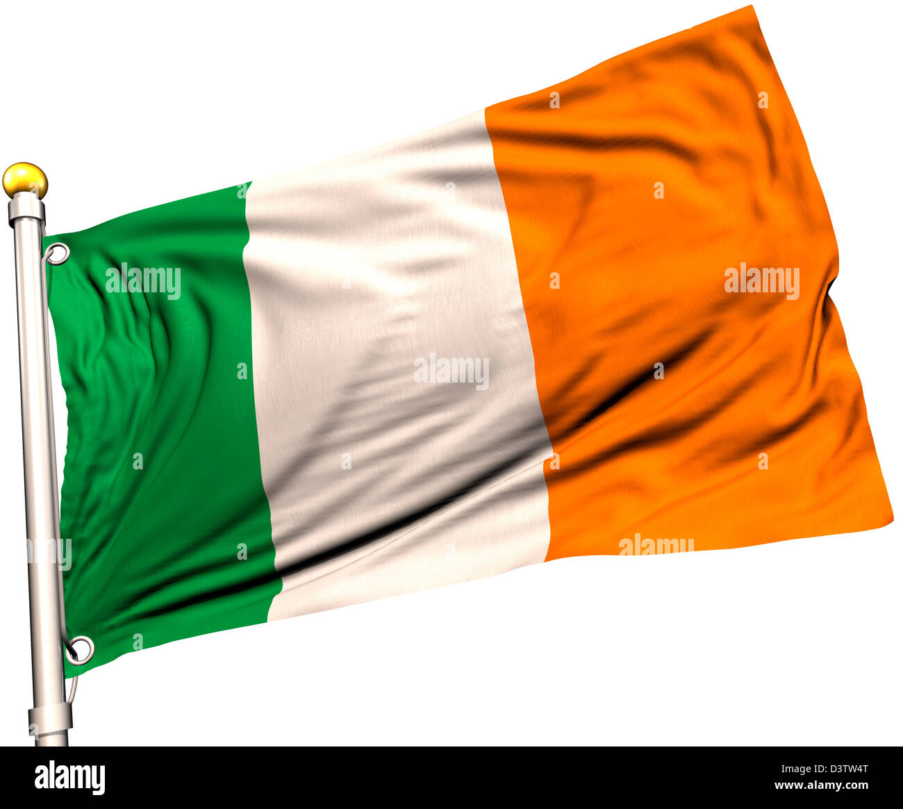 Ireland flag hi-res stock photography and images - Alamy