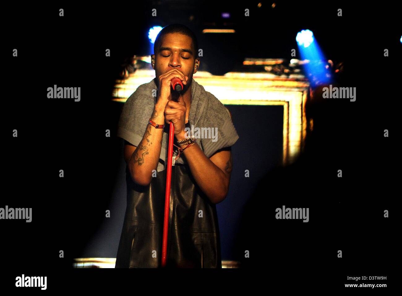Johannesburg, South Africa. 24th February 2013. Kid Cudi performing for ...