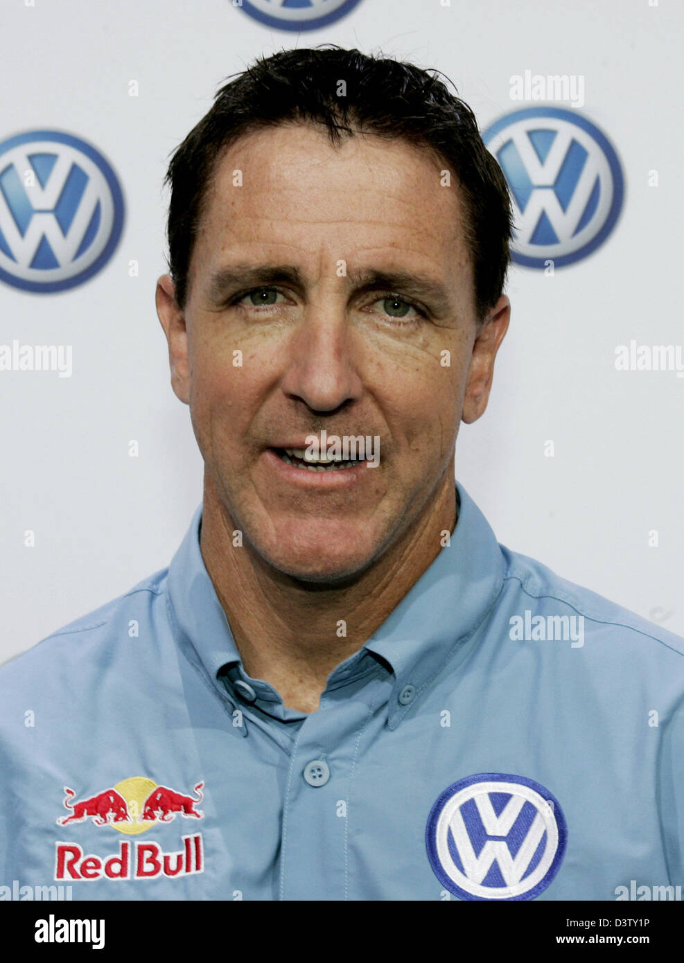 US rallye pilot Mark Miller pictured at the Essen Motor Show in Essen ...