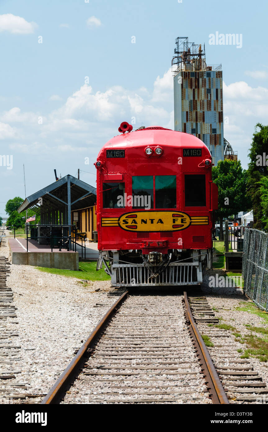 Atchison Topeka & Santa Fe M160 Doodlebug, Grapevine Vintage Railroad ...