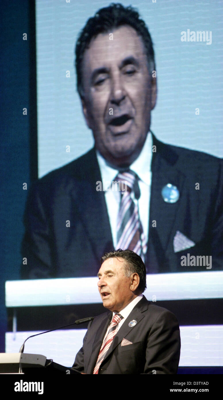 Turkish media mogul Aydin Dogan, CEO of media group Dogan Yahin Holding ...