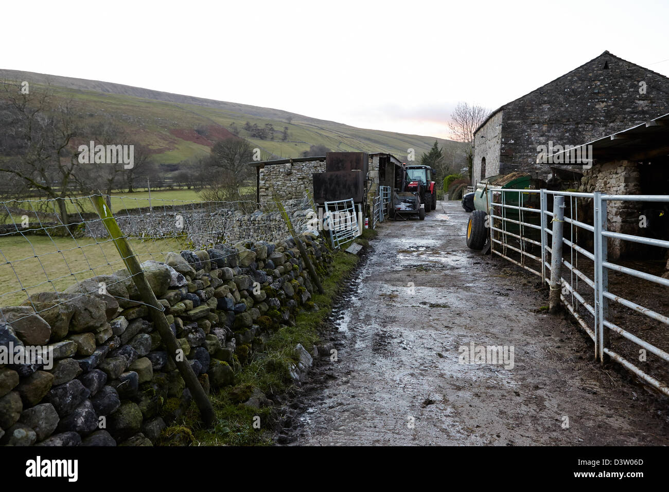 Farm in Yorkshire Dales Stock Photo - Alamy