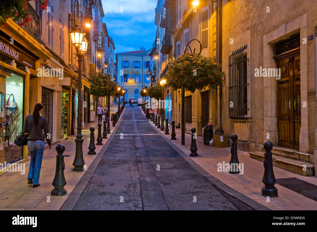 Rue antibes hi-res stock photography and images - Alamy