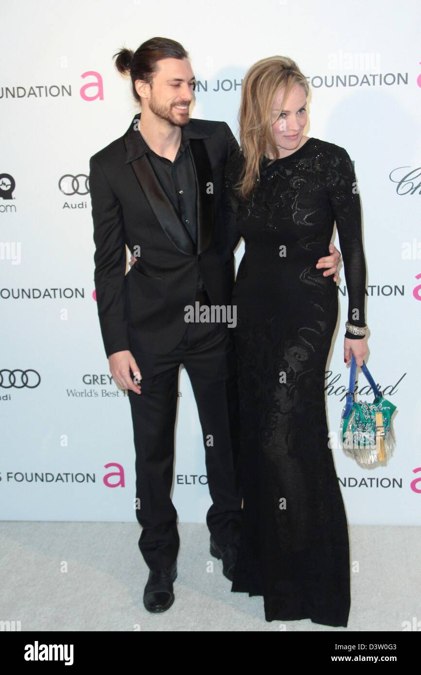 Feb. 24, 2013 - Los Angeles, California, U.S. - Sharon Stone, Martin ...