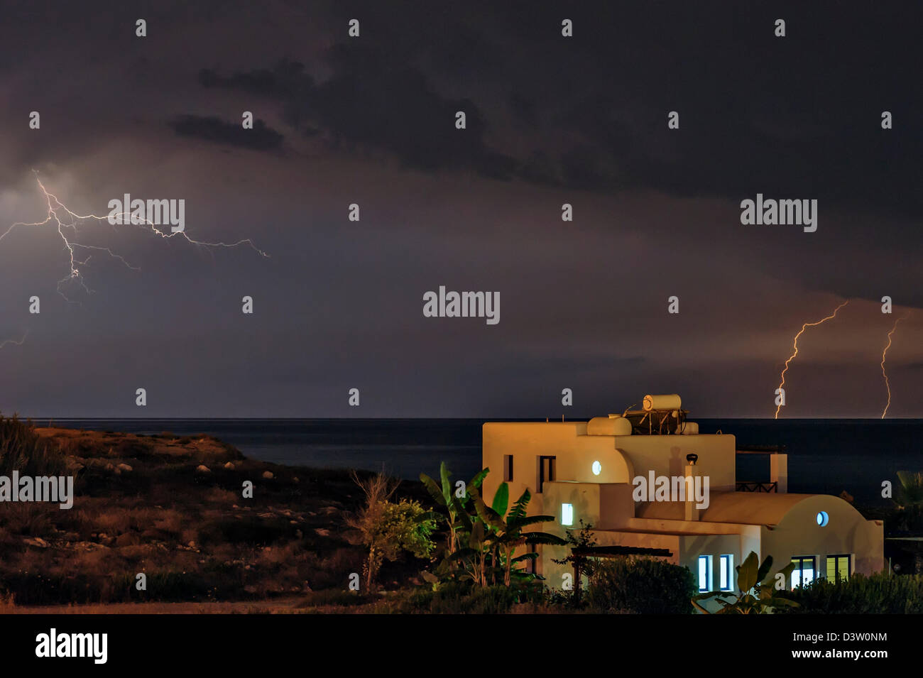 Black cloud over house hi-res stock photography and images - Alamy