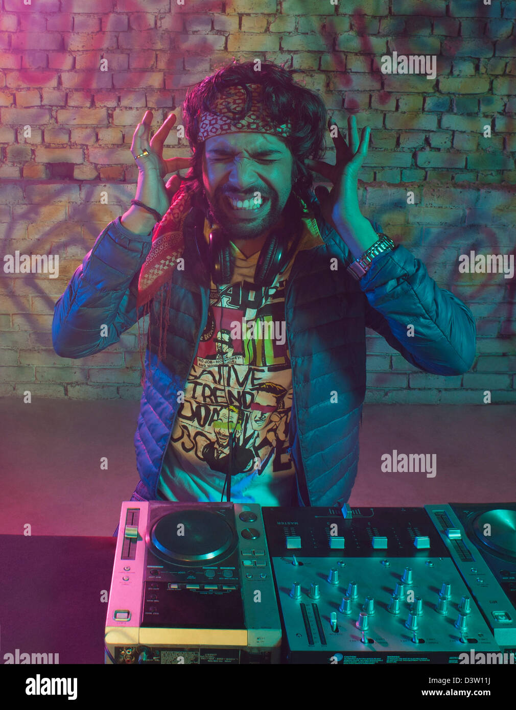 Compact disc jockey hi-res stock photography and images - Alamy