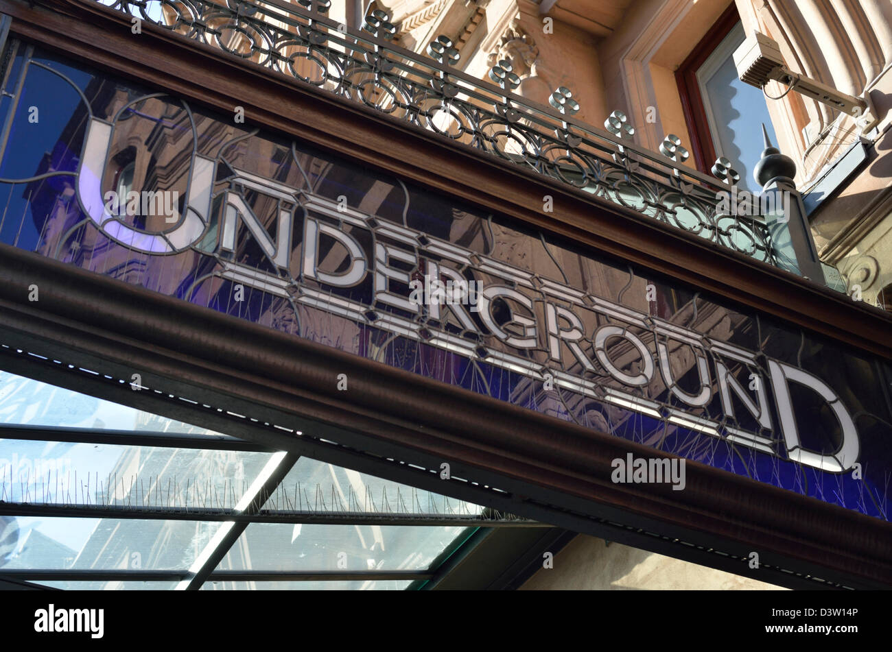 Old underground station hi-res stock photography and images - Alamy
