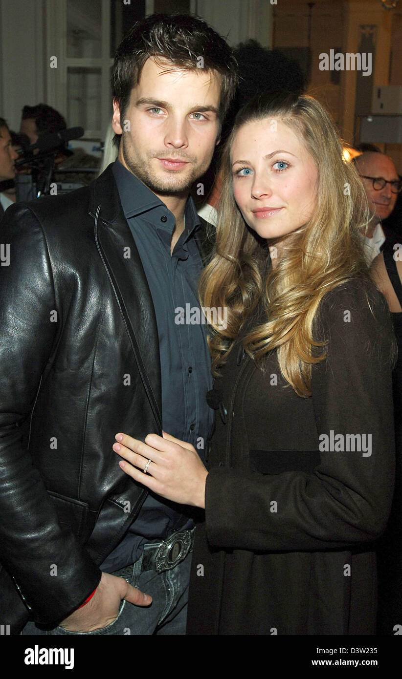 Swiss singer Patrick Nuo and his wife Molly pictured at the 'Movie ...