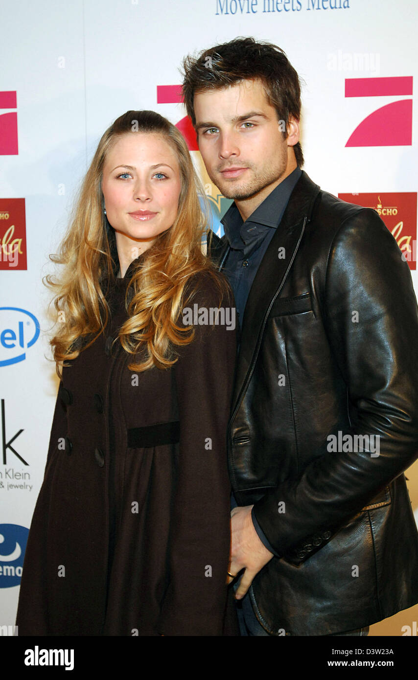 Swiss singer Patrick Nuo and his wife Molly pictured at the 'Movie ...
