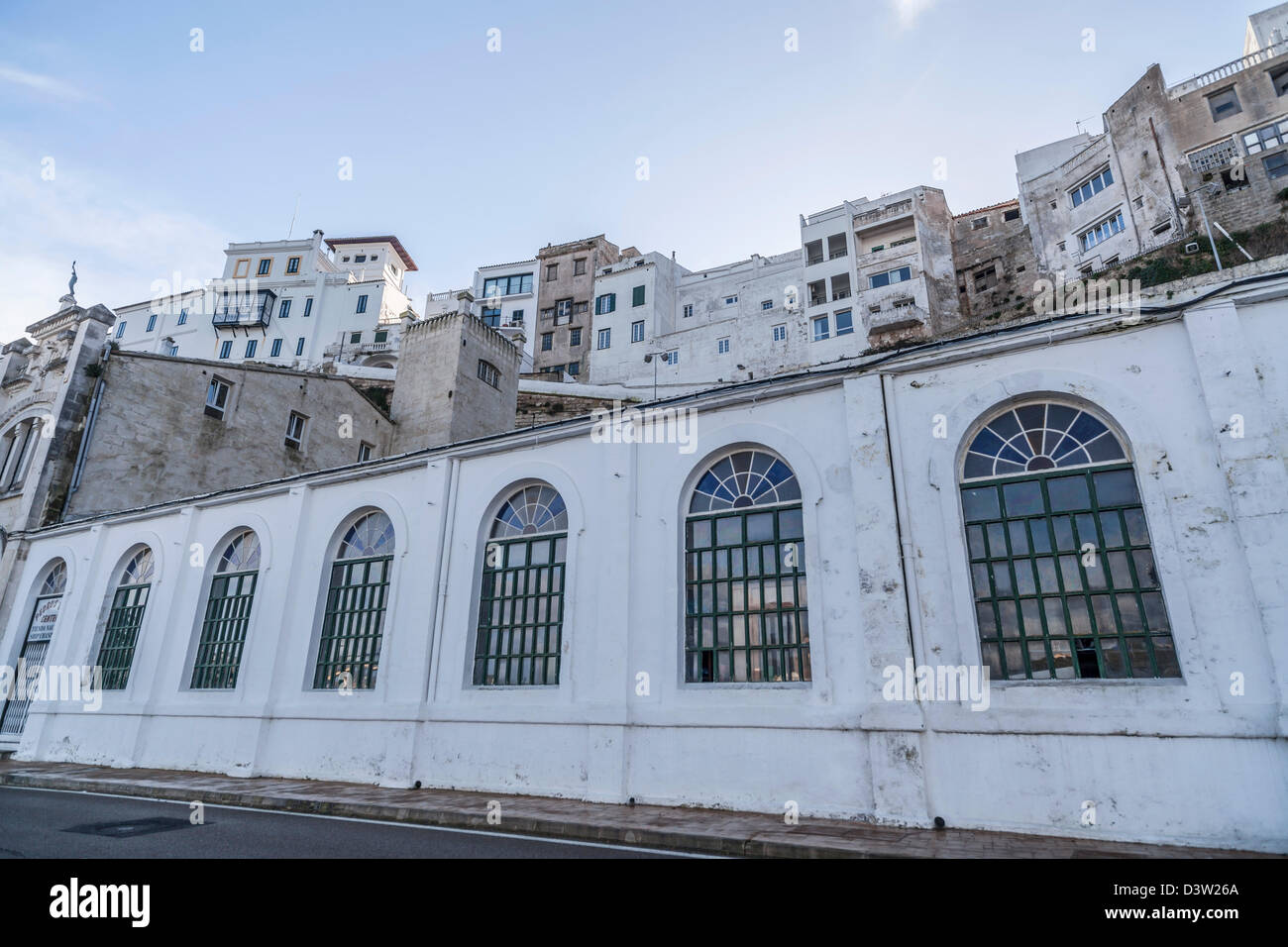 port mahon,menorca,balearic islands,spain Stock Photo - Alamy