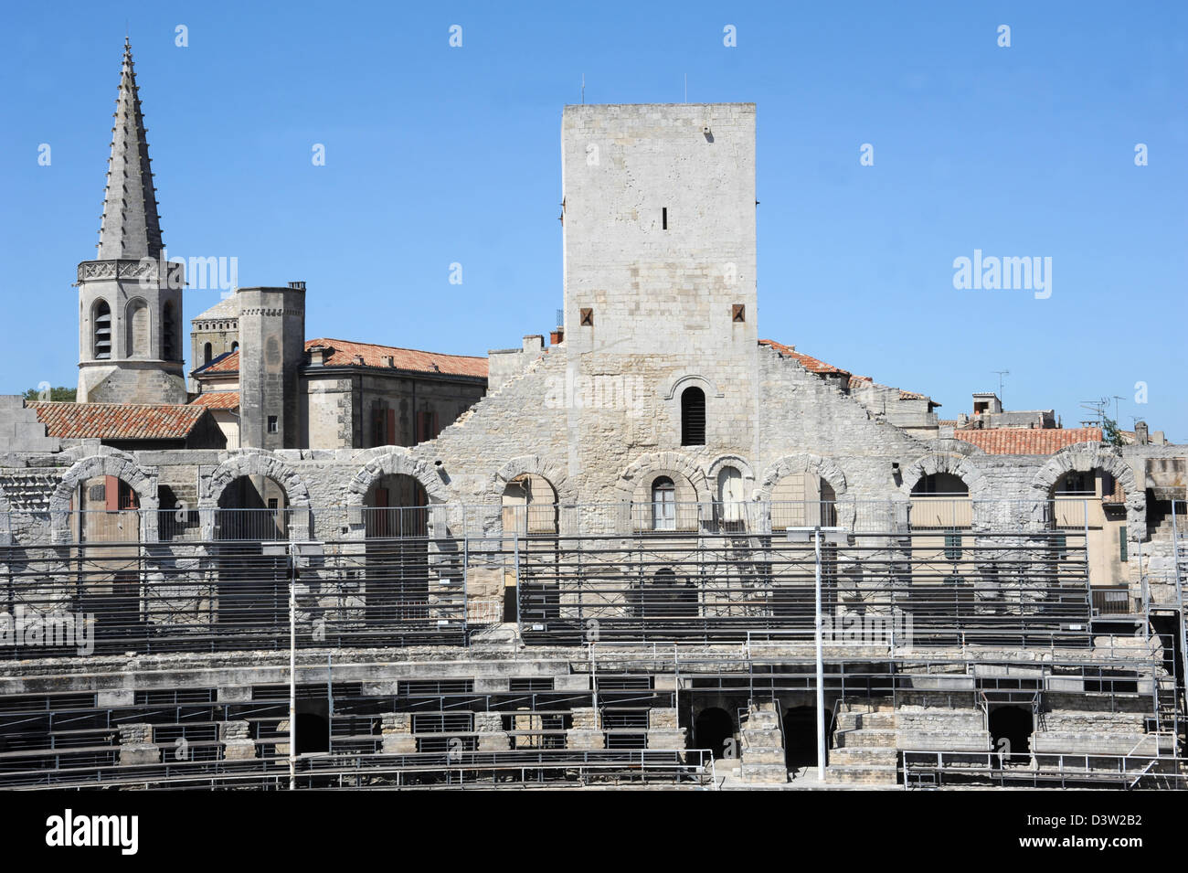 Amphitheater of arles hi-res stock photography and images - Alamy