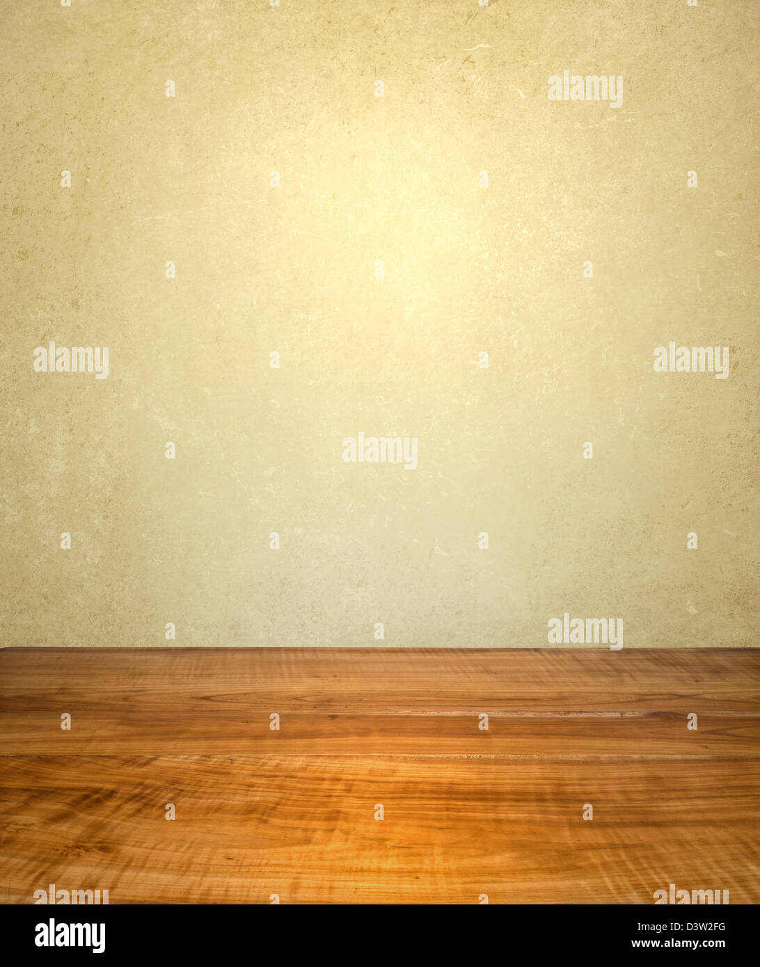 Vintage interior with wooden floor Stock Photo - Alamy