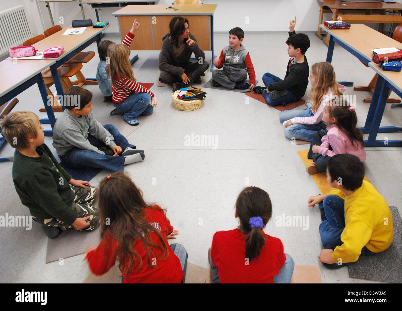 Education edu schools pupils classroom germany hi-res stock photography ...