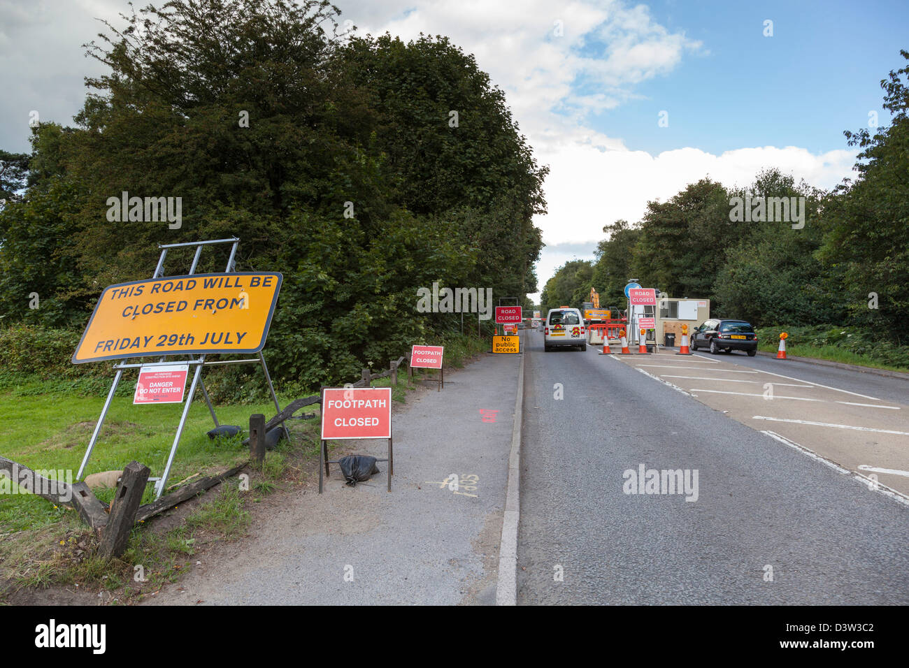 A3 road sign hi-res stock photography and images - Alamy