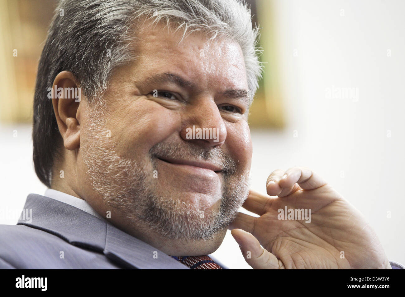 Kurt Beck, Prime Minister of the Rhineland-Palatinate and party ...