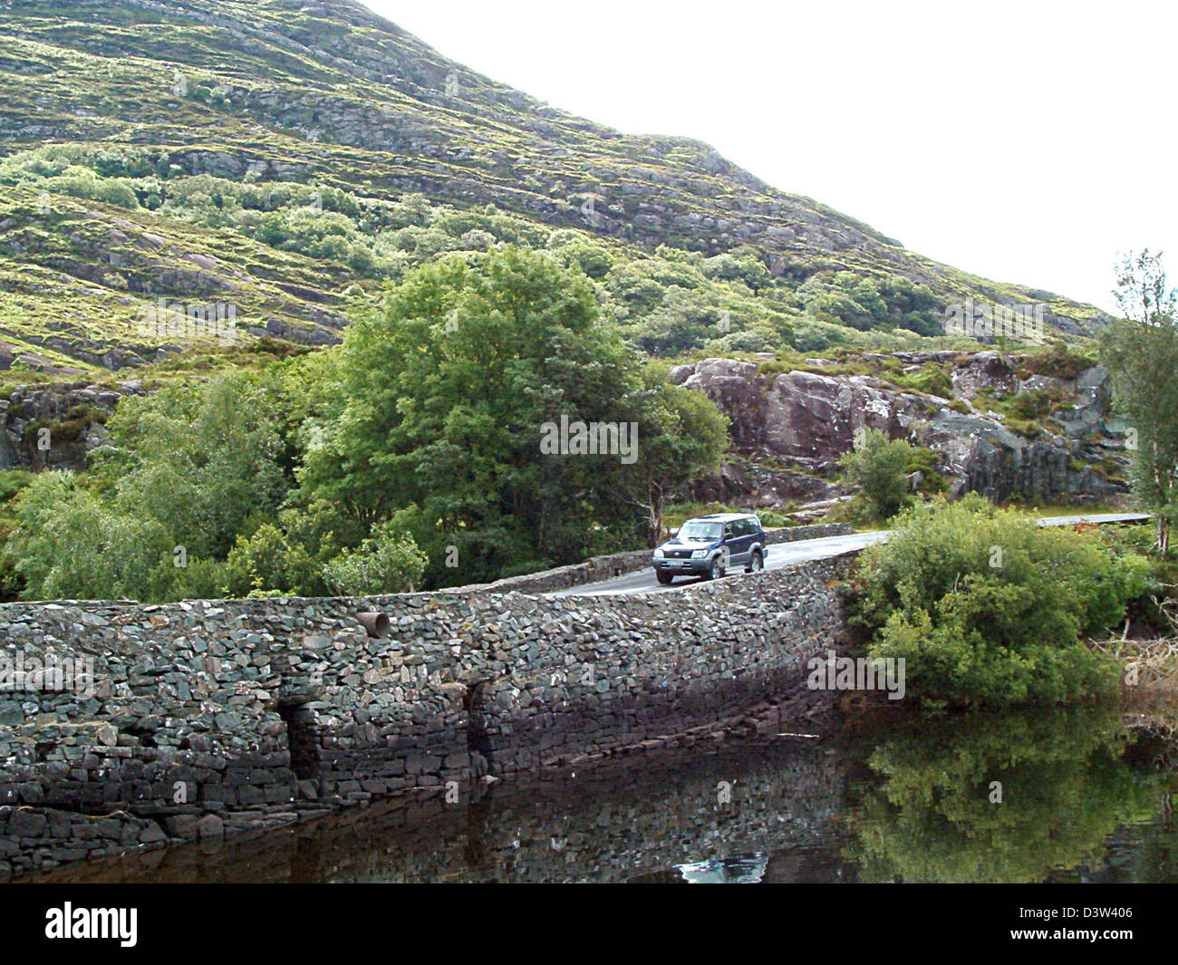 A stone bridge photographed at the ring of kerry in south western ...