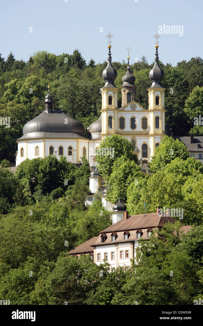 The picture shows the small Baroque/Rococo chapel 'Kaeppele' in ...