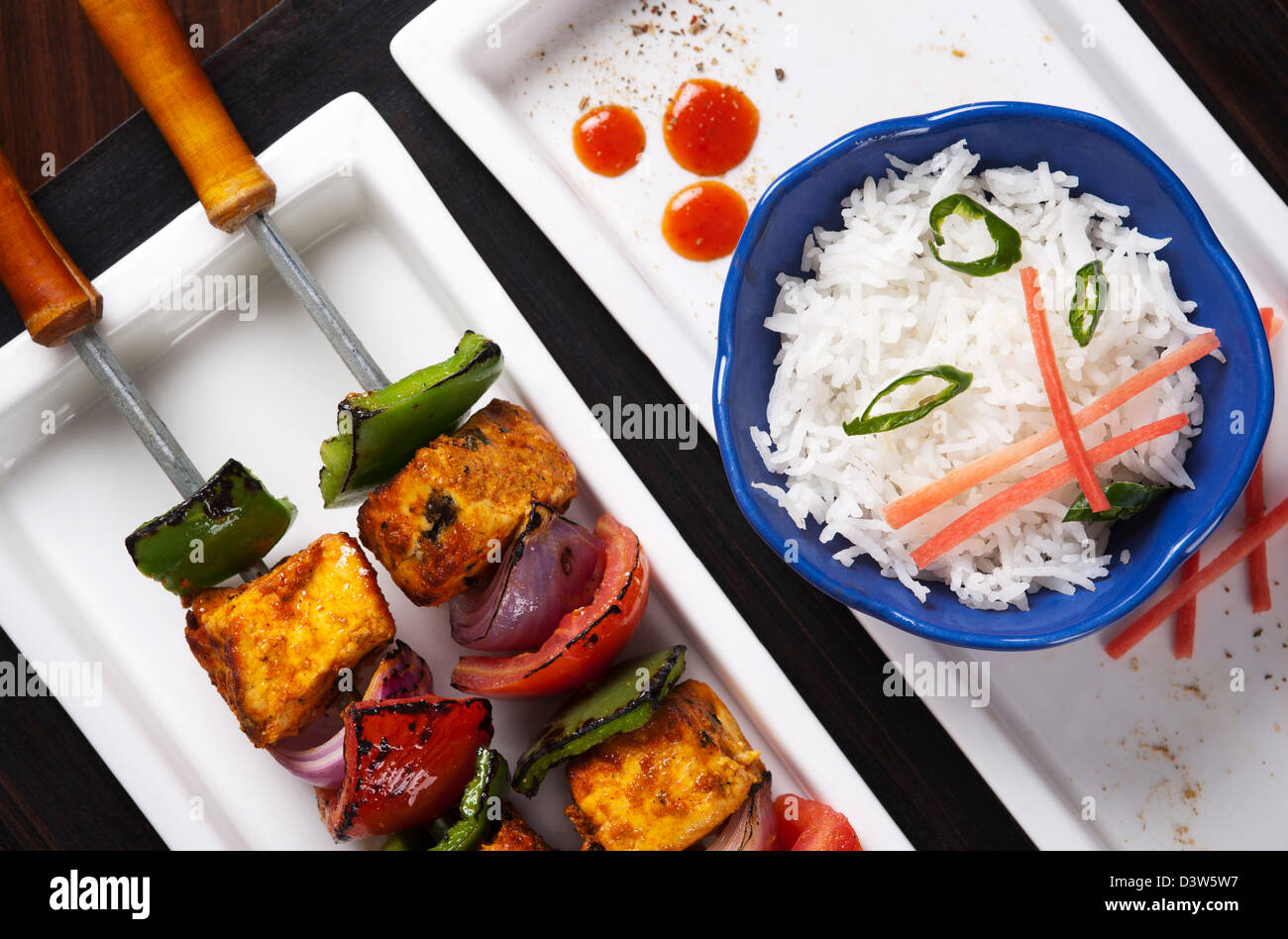Shish Kebab Rice High Resolution Stock Photography and Images - Alamy