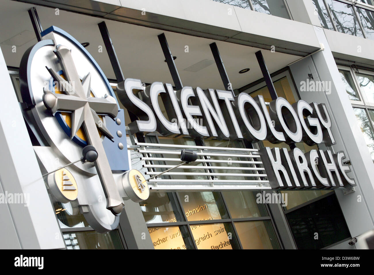 The photo shows the branch of the controversial 'Scientology ...