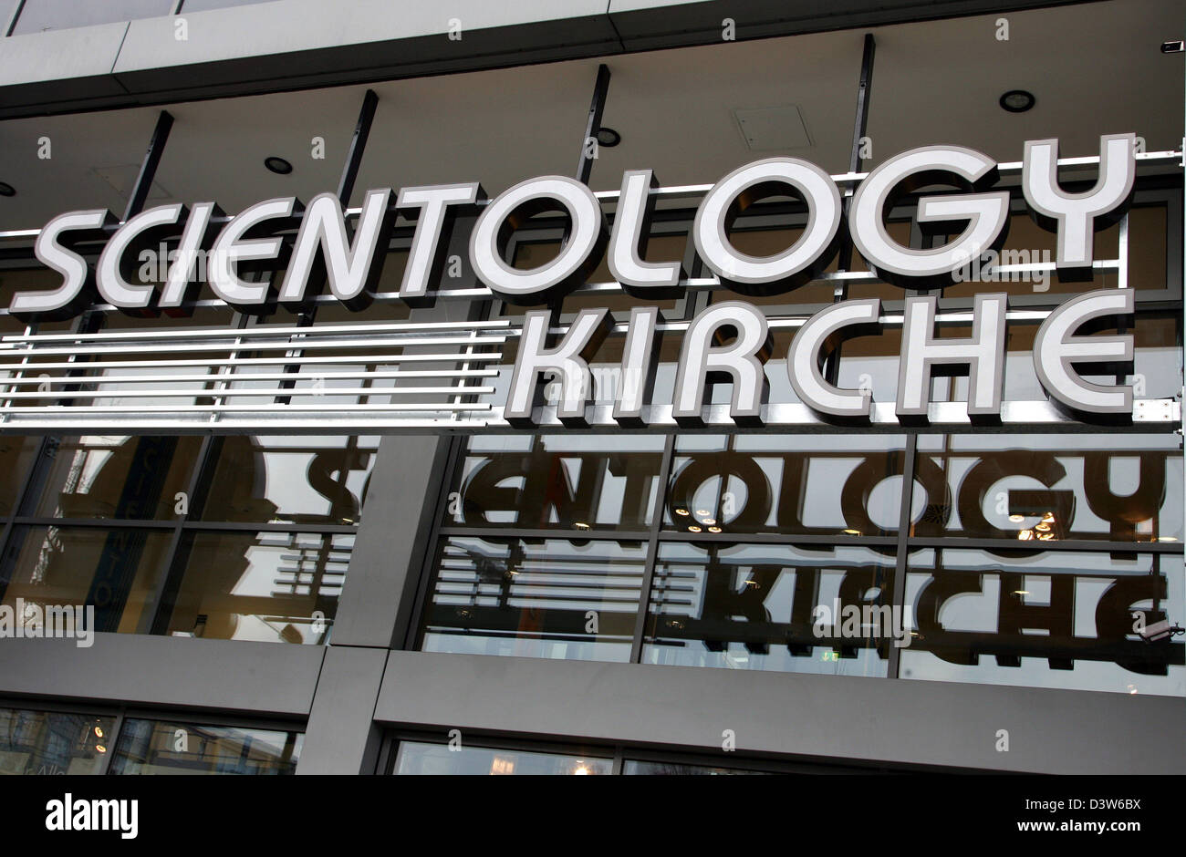 The photo shows the branch of the controversial 'Scientology ...