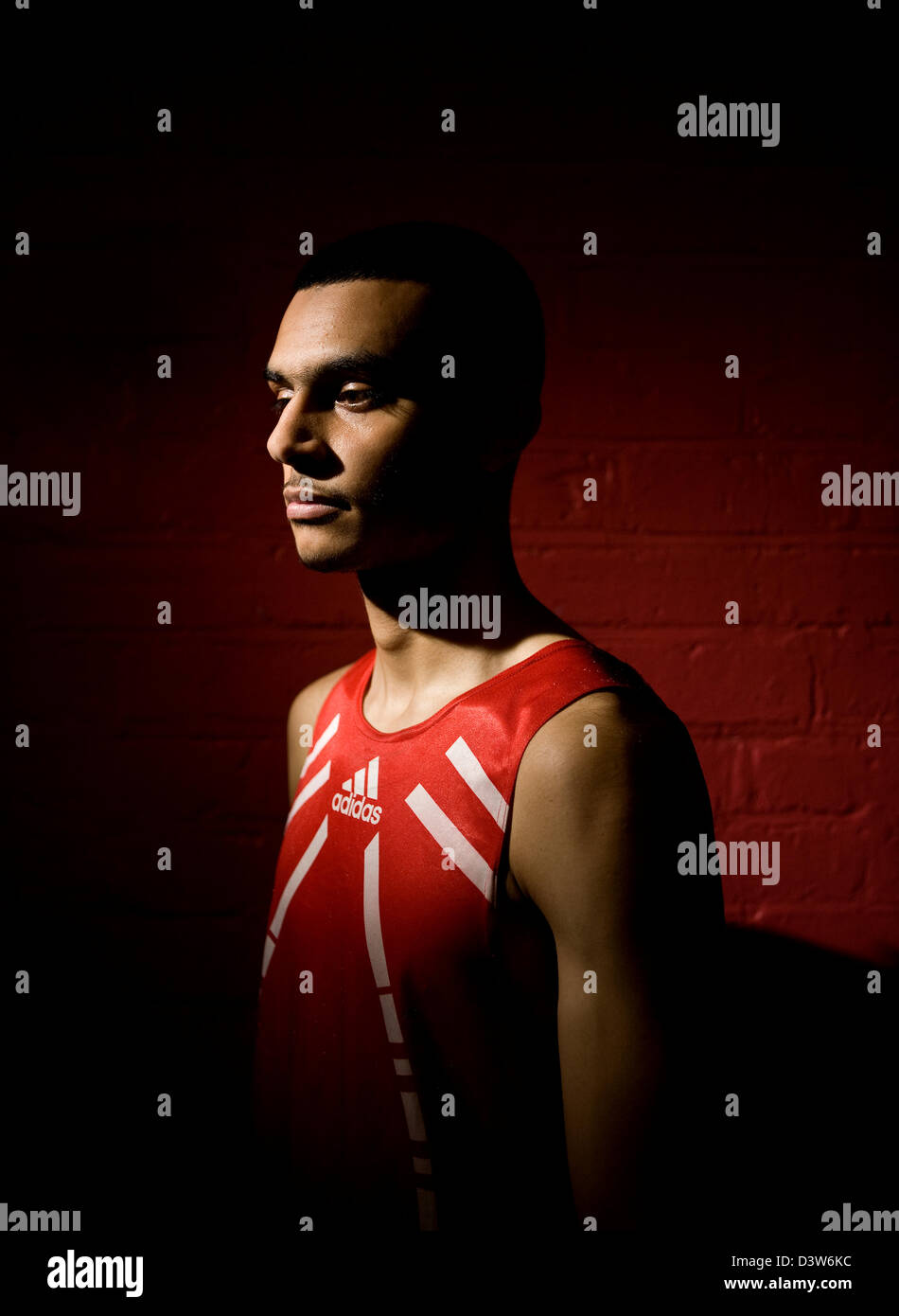 Muslim boxer, Smethwick, West Midlands, UK Stock Photo - Alamy