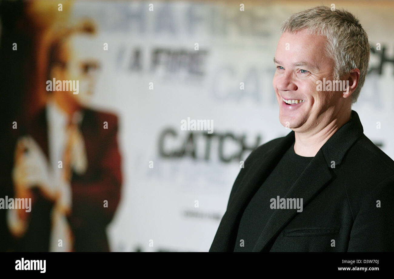 US American actor and Oscar winner Tim Robbins smiles during a photo ...
