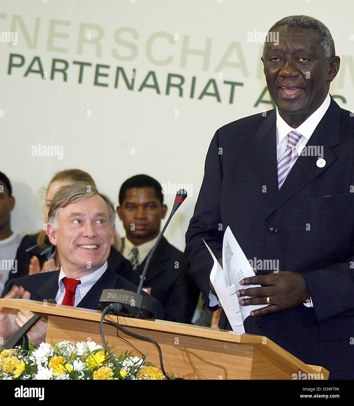 President john kufuor of ghana hi-res stock photography and images - Alamy