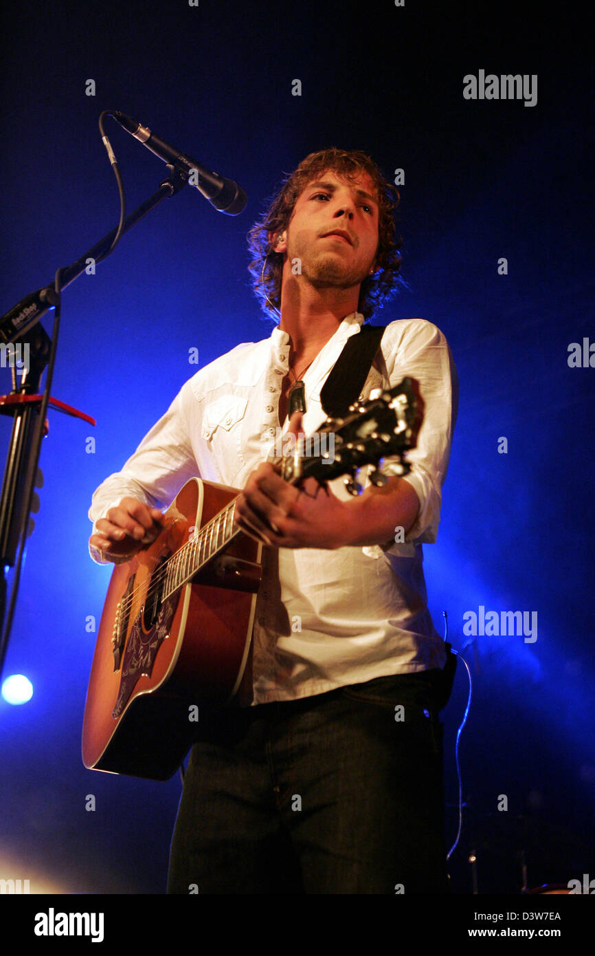 English singer James Morrison performs 'You Give Me Something' and ...