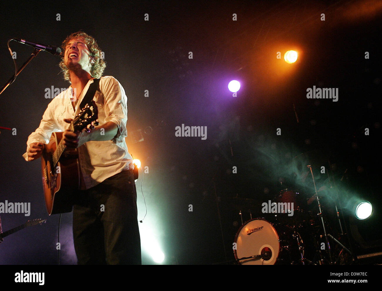 English singer James Morrison performs 'You Give Me Something' and ...