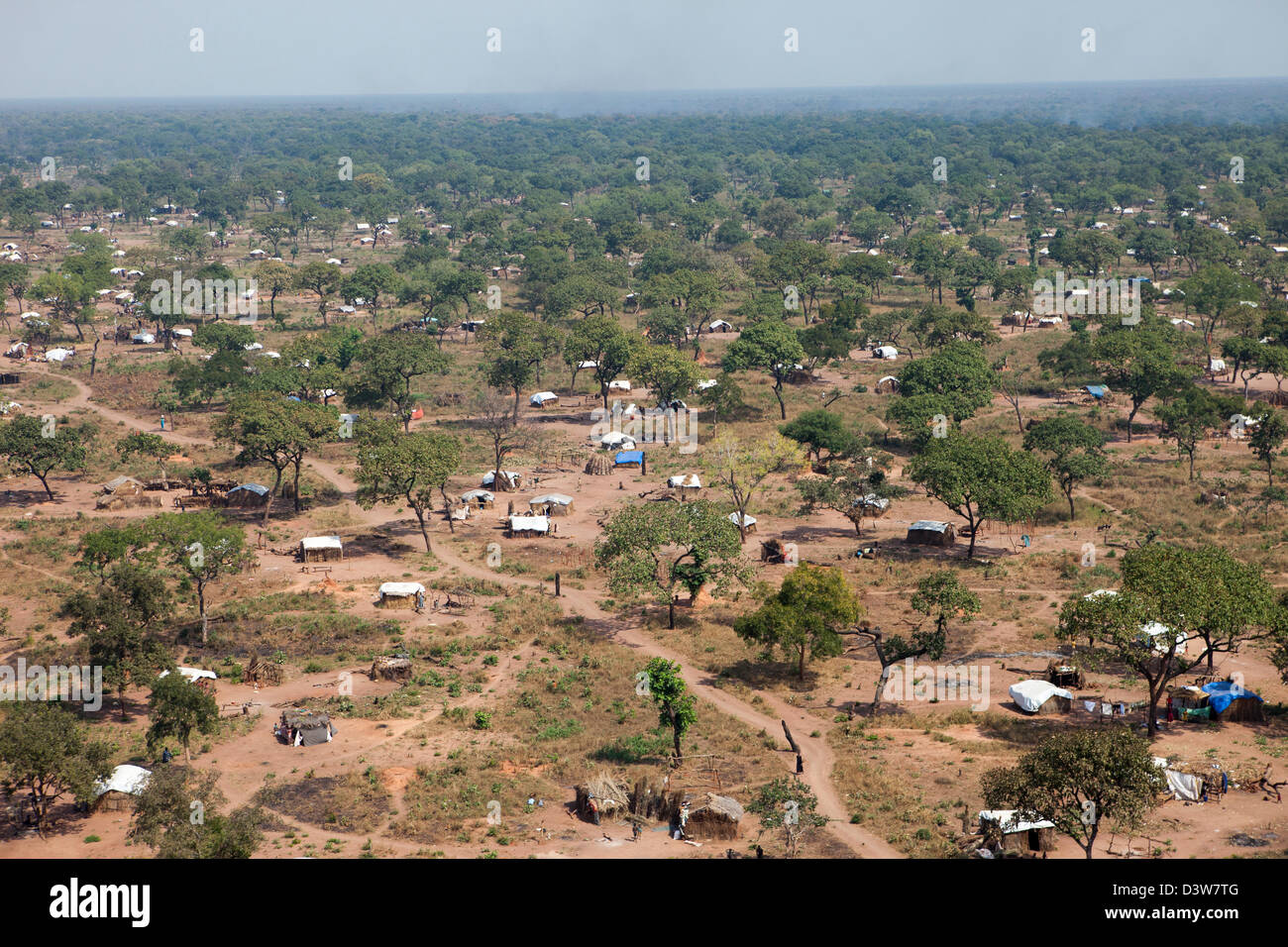 Sudanese refugees camp hi-res stock photography and images - Alamy