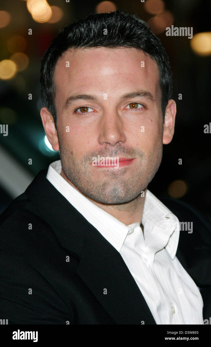 US actor Ben Affleck arrives to the premiere of his film 'Smokin' Aces ...