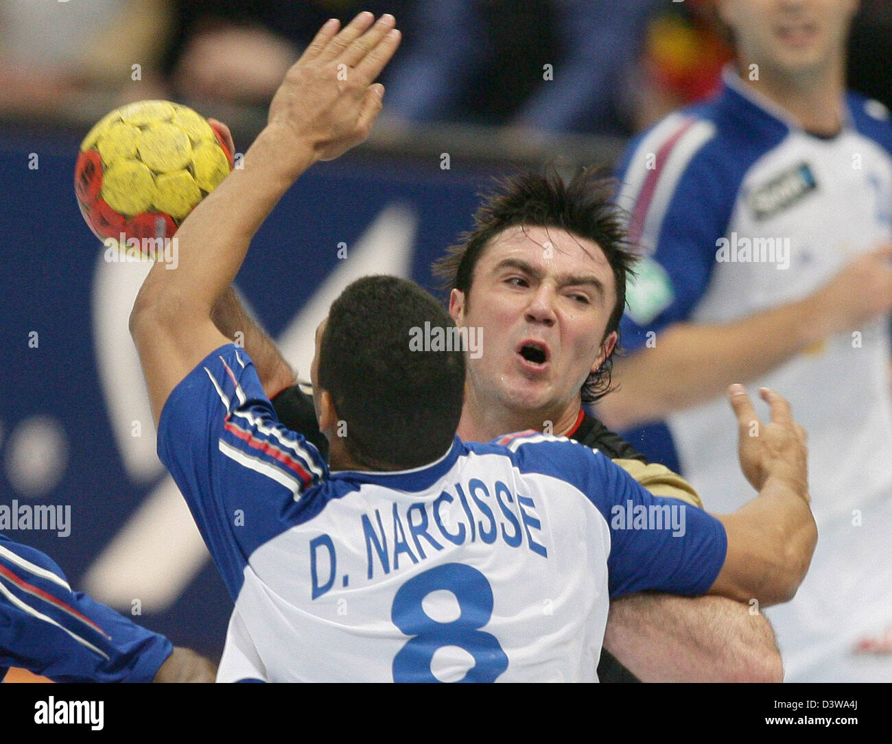 French handball player hi-res stock photography and images - Alamy