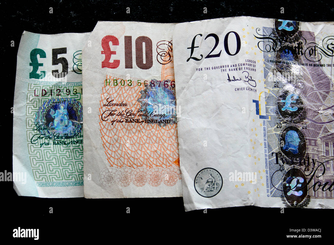 British money notes Stock Photo - Alamy