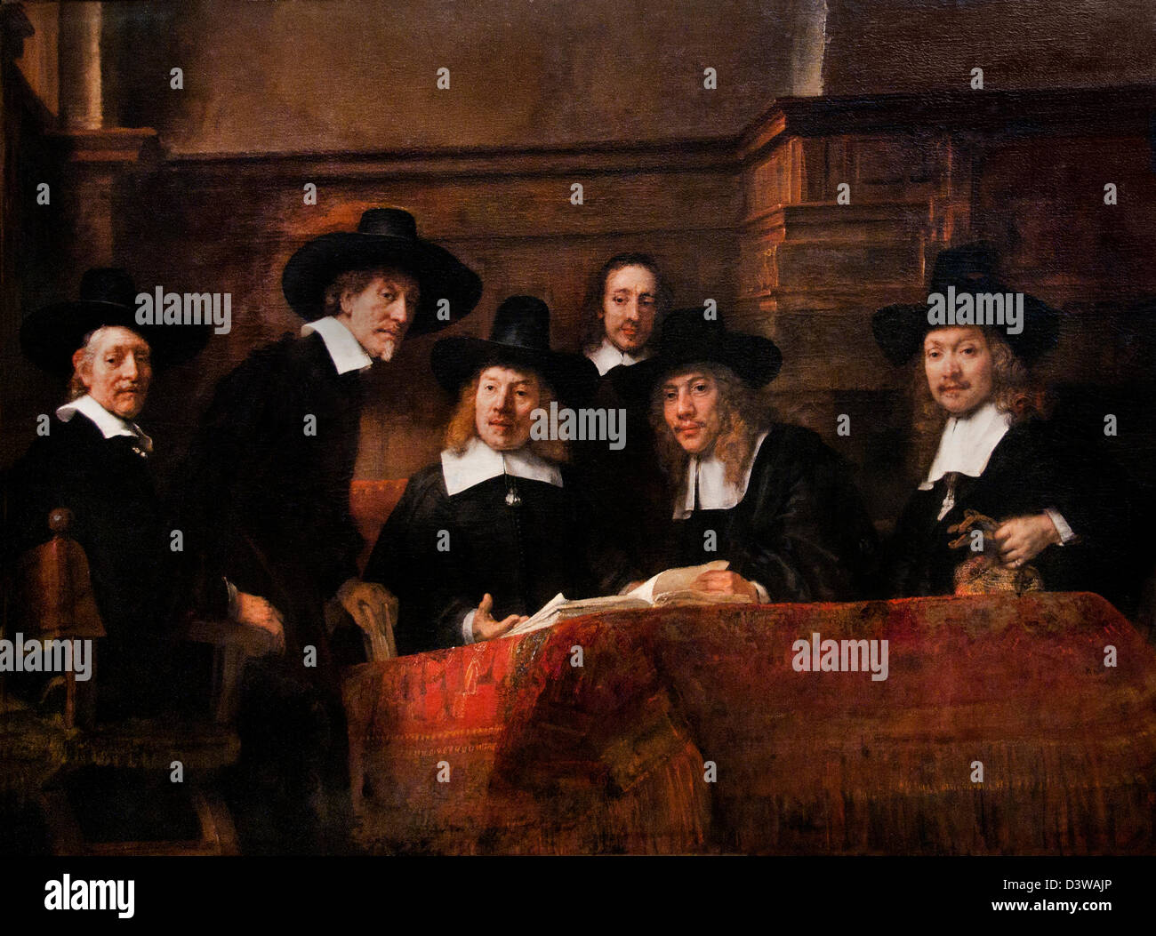 Staalmeesters van rembrandt hi-res stock photography and images - Alamy
