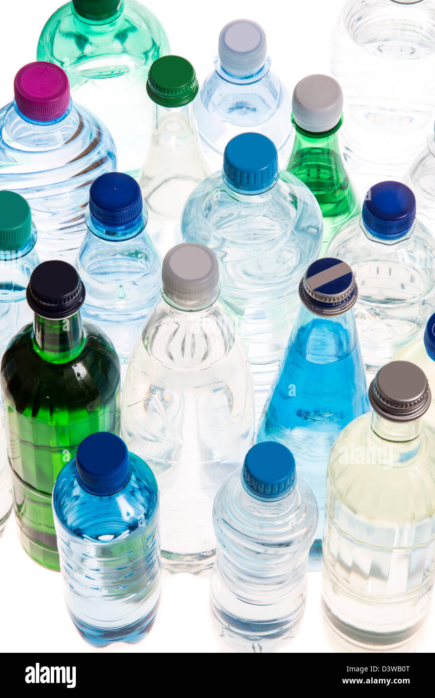Different types of glass bottles hi-res stock photography and images ...