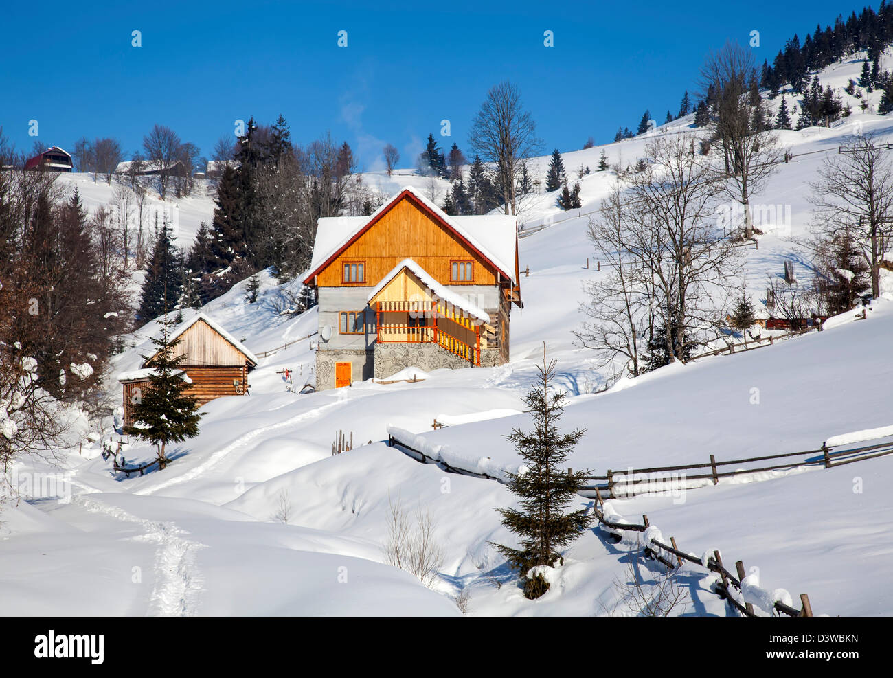 Chalet window hi-res stock photography and images - Alamy