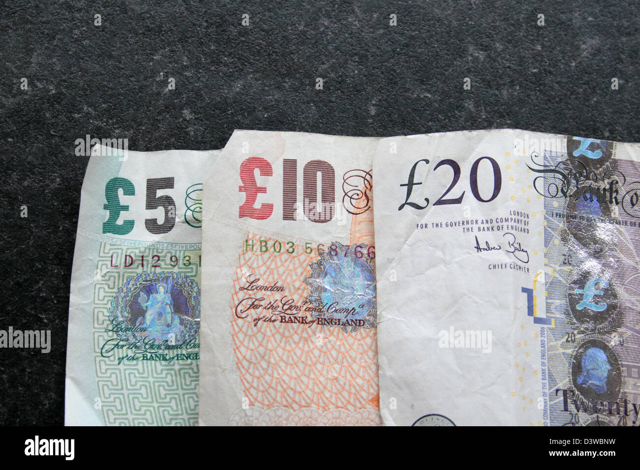 English notes piles hi-res stock photography and images - Alamy