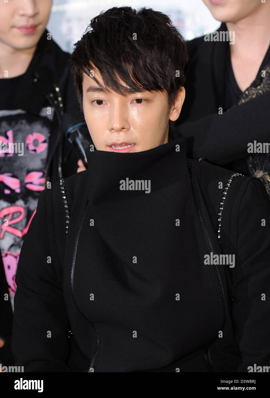South Korean boy group Super Junior-M held press Stock Photo - Alamy