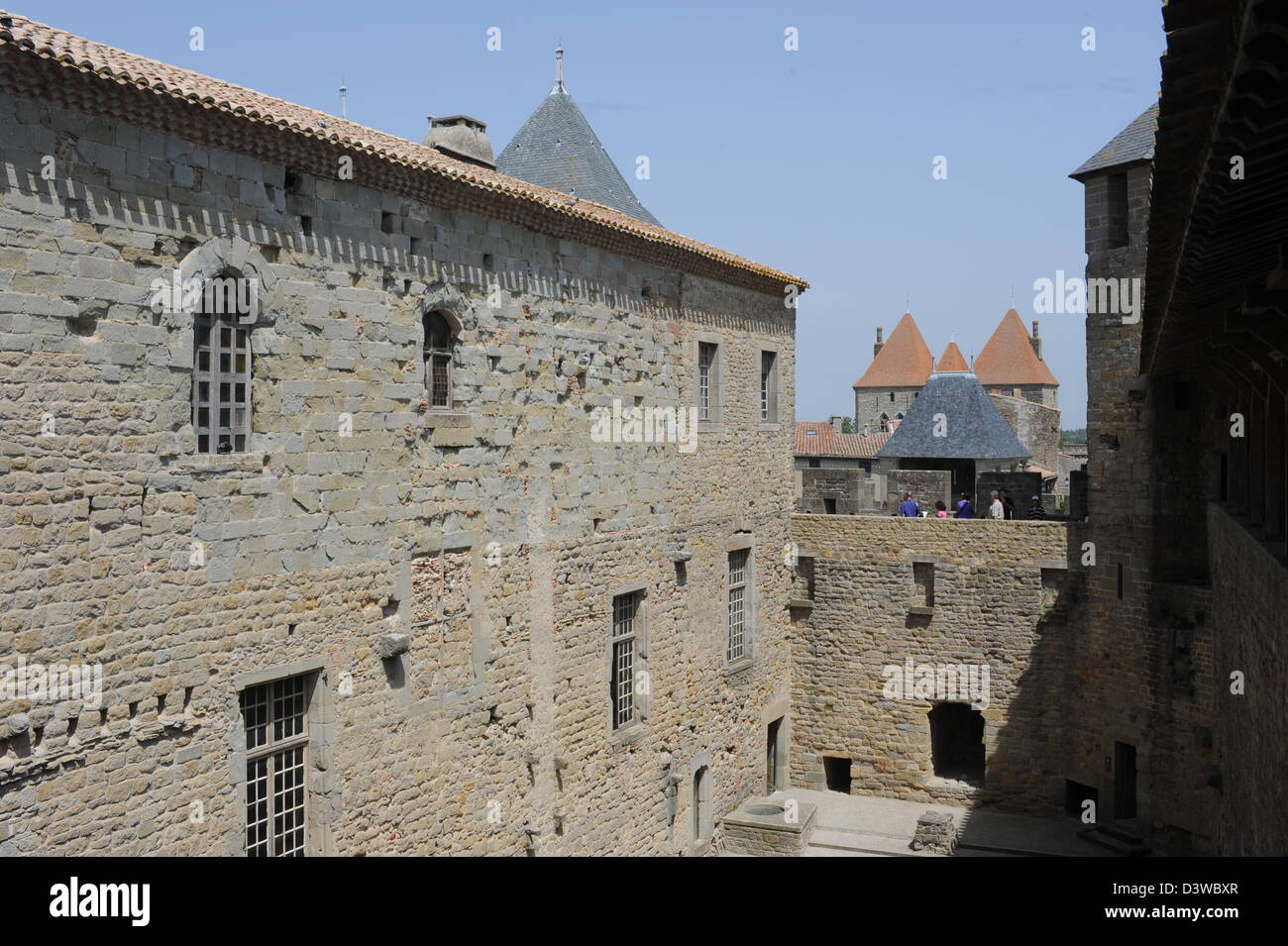 Castle Comtal at the citadel of Carcassonne on France Stock Photo - Alamy