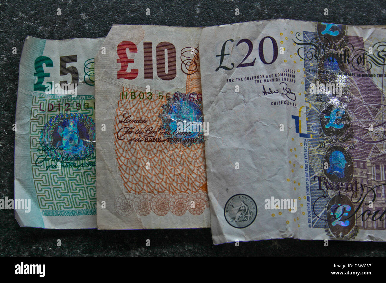 British money notes Stock Photo - Alamy