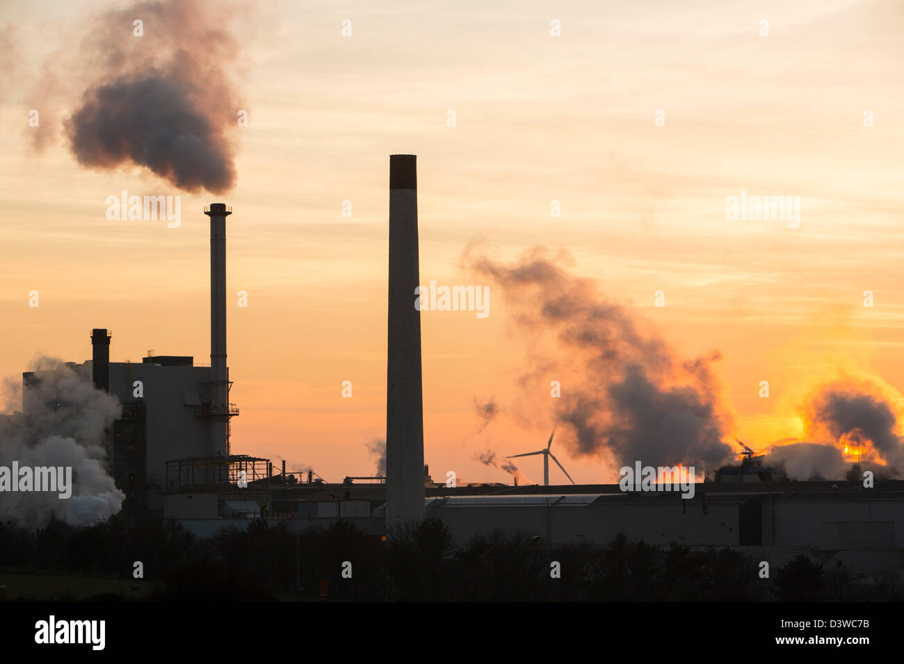 Iggesund paper board plant in workington hi-res stock photography and ...