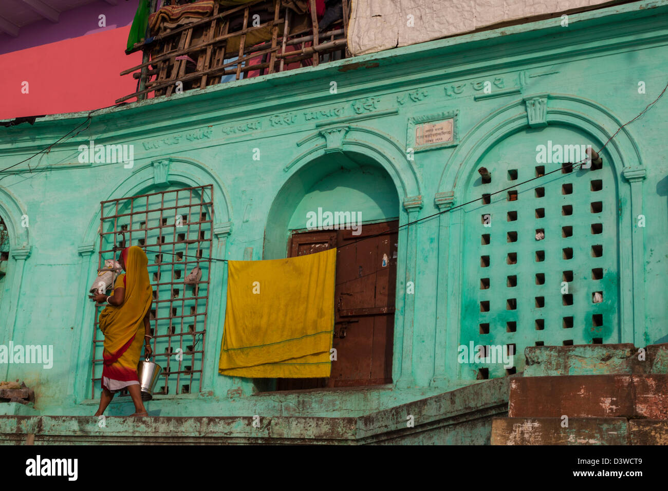 House in Varanasi, India Stock Photo - Alamy