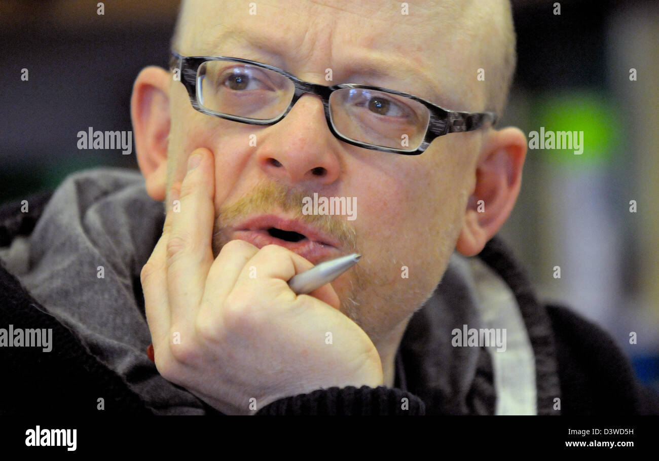Journalist and author Timur Vermes is pictured during the international ...