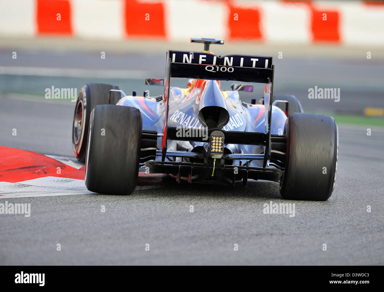 Sebastian Vettel (GER),Red Bull Racing RB9 during Formula One tests on ...