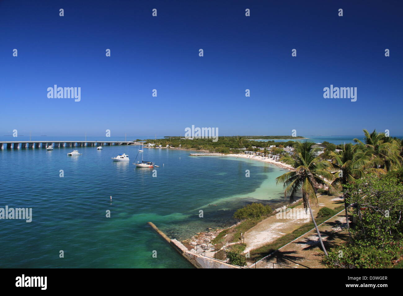 Secluded Bay- Bahia Honda Key, The Florida Keys Stock Photo - Alamy